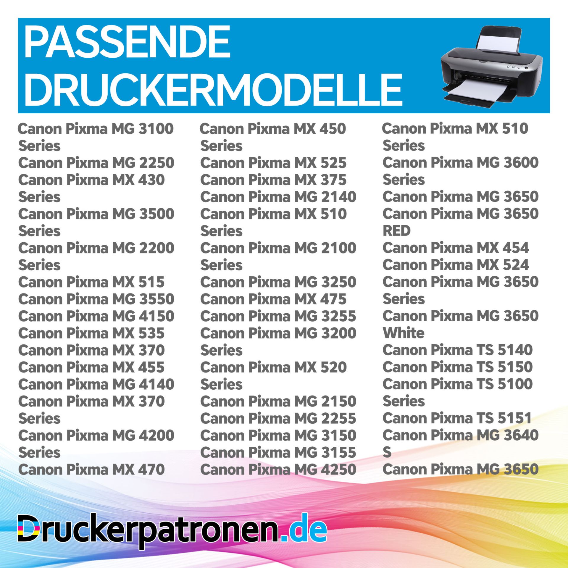 Canon Pixma MG 3600 Series Druckerpatronen günstig kaufen
